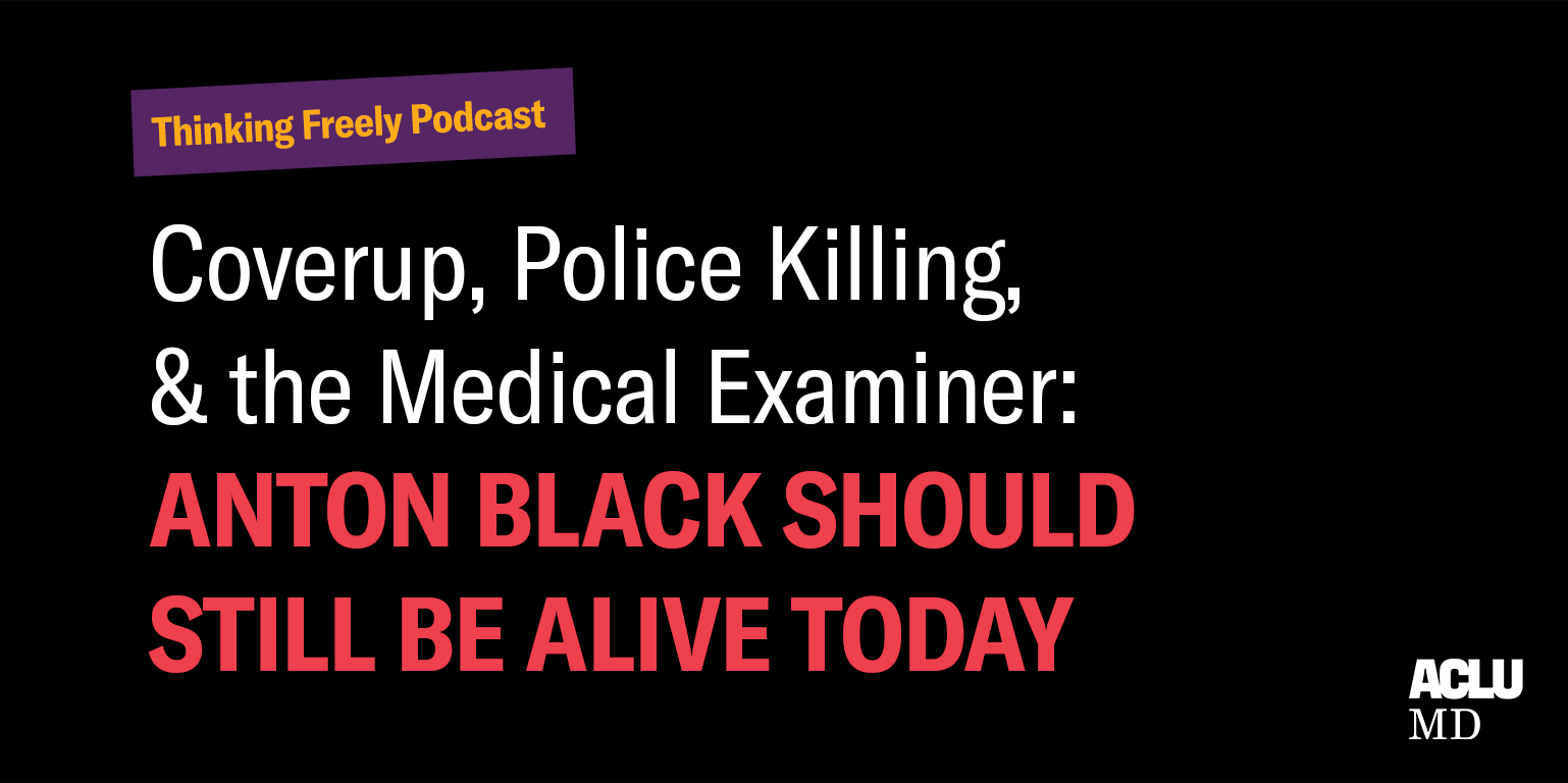 Coverup, Police Killing, and the Medical Examiner: Anton Black Should ...